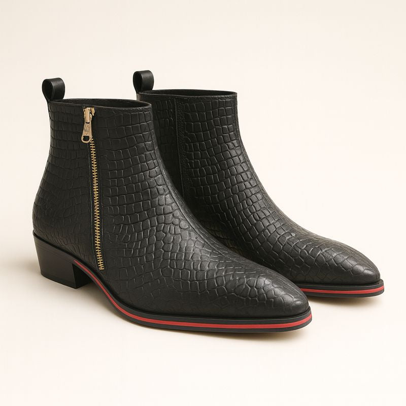 THE 'EXECUTIVE EDGE' TWO-TONE CHELSEA BOOT – MERCYCLASSIX